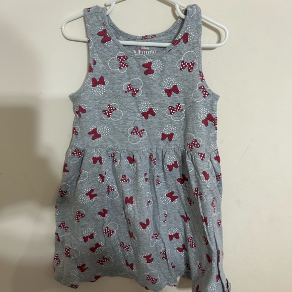 Disney | Dresses | Disney Mini Mouse Gray Dress | Poshmark